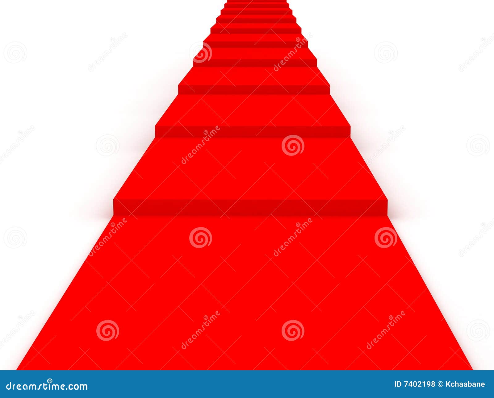 Red Staircase stock illustration. Illustration of faith - 7402198