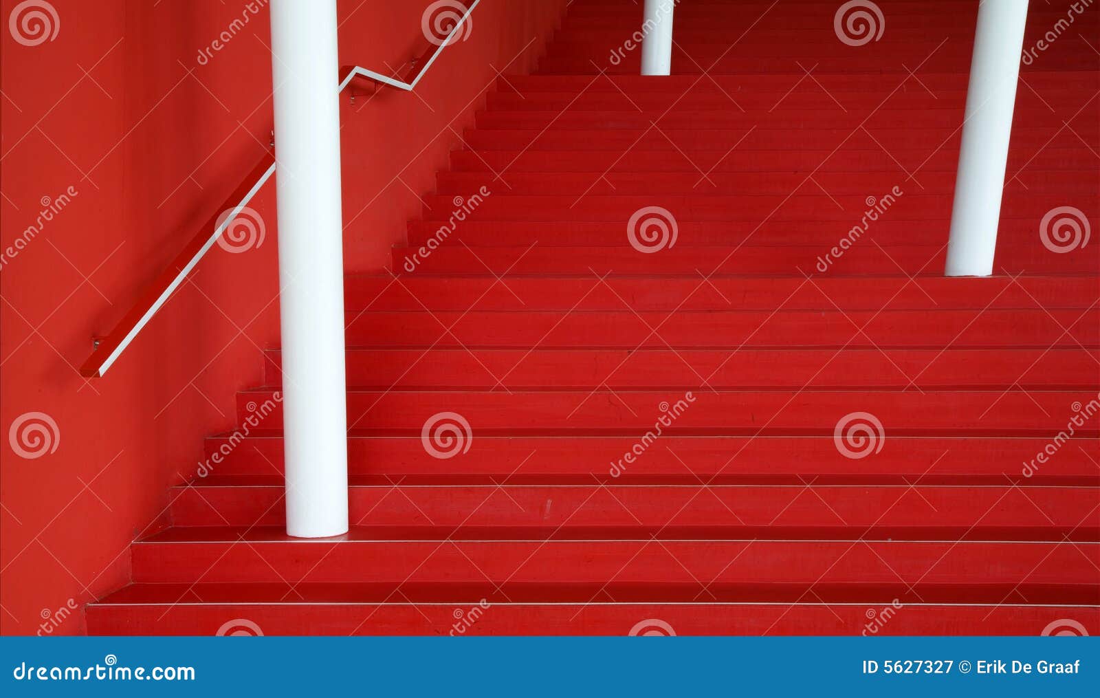 Red stairs abstract stock image. Image of stair, hermans - 5627327