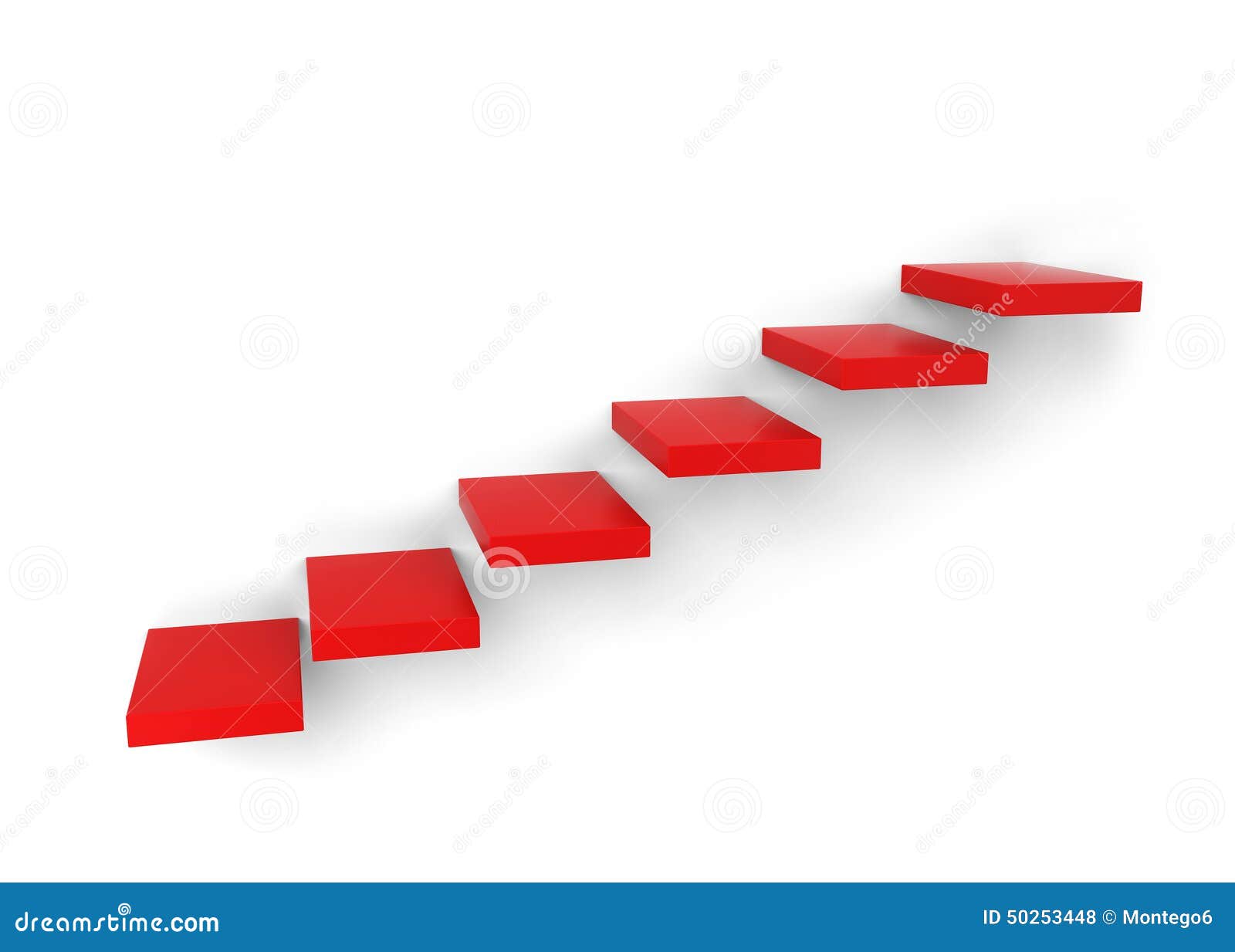 Red stairs stock illustration. Illustration of aspirations - 50253448
