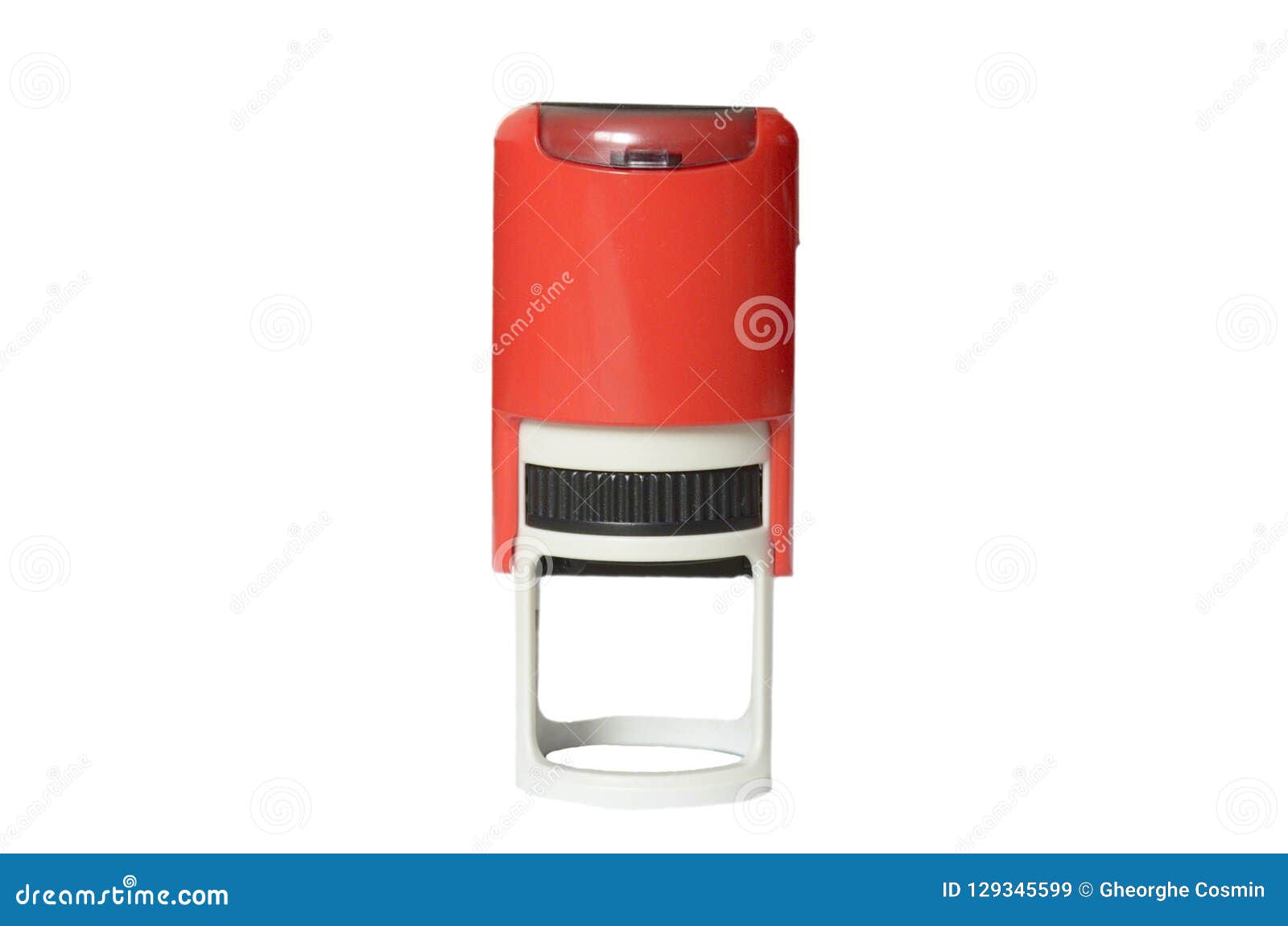 The Red Stamp for Businesses Stock Image - Image of blue, redstamp ...