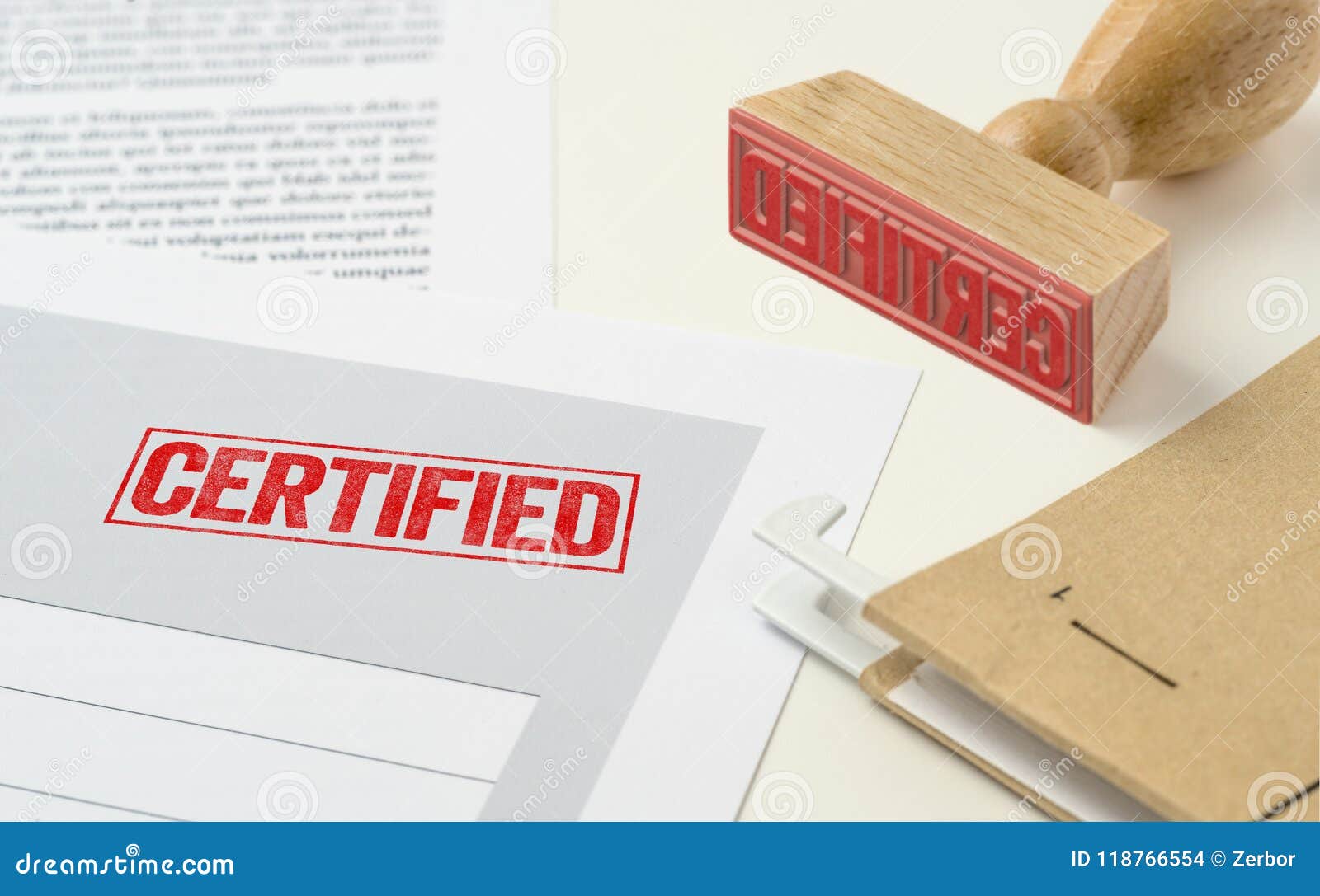 Certified stock photo. Image of control, quality, approved - 118766554