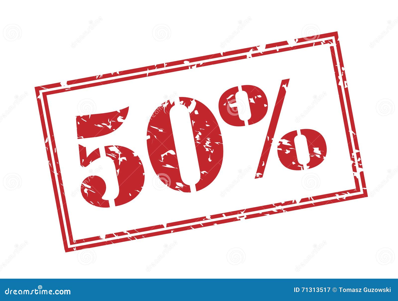 50 red stamp stock illustration. Illustration of percent - 71313517