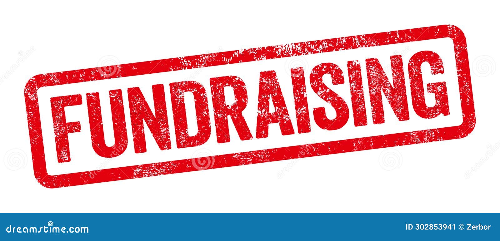 Fundraising stock illustration. Illustration of sticker - 302853941