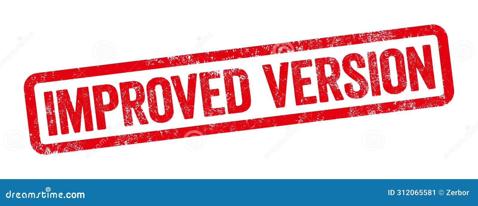 Improved version stock image. Image of version, release - 312065581