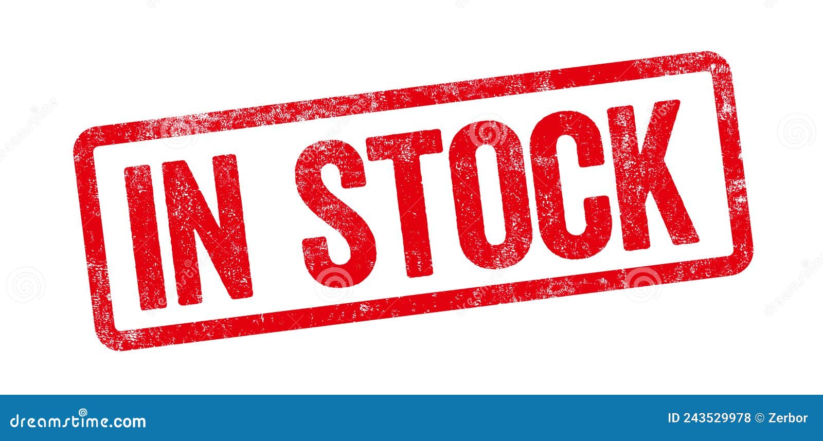 Red Stamp on a White Background - in Stock Stock Illustration ...