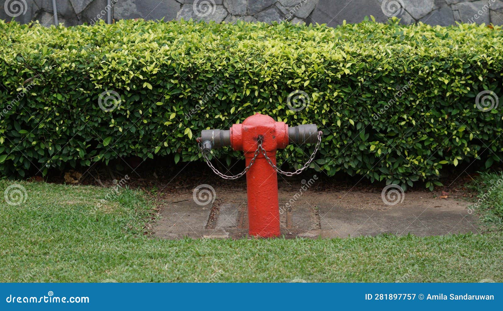 Red Standpipe, Water Supply or Fire Hydrant System Stock Image - Image ...