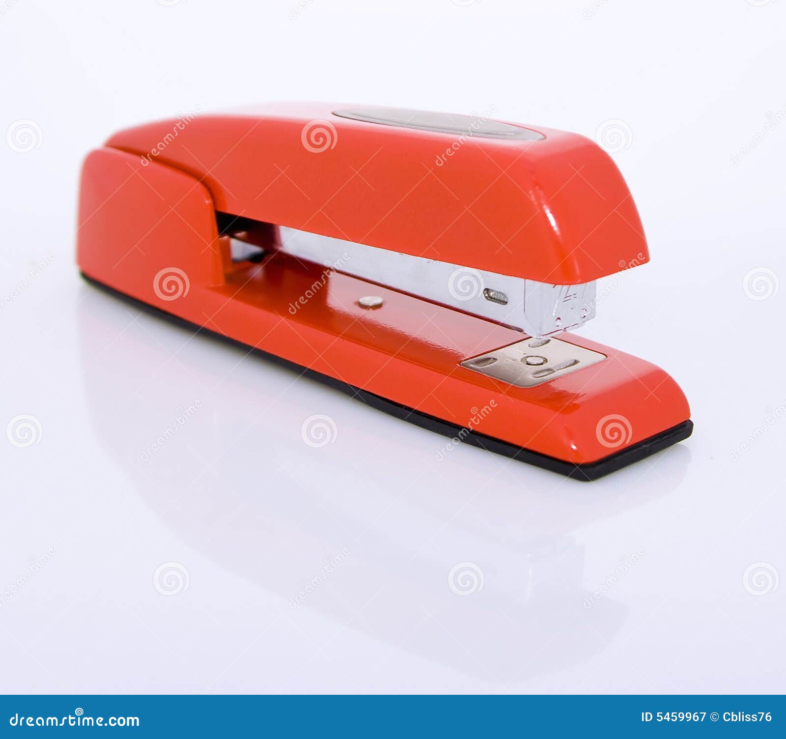 Red Stapler stock image. Image of isolated, stapling, stapler - 5459967