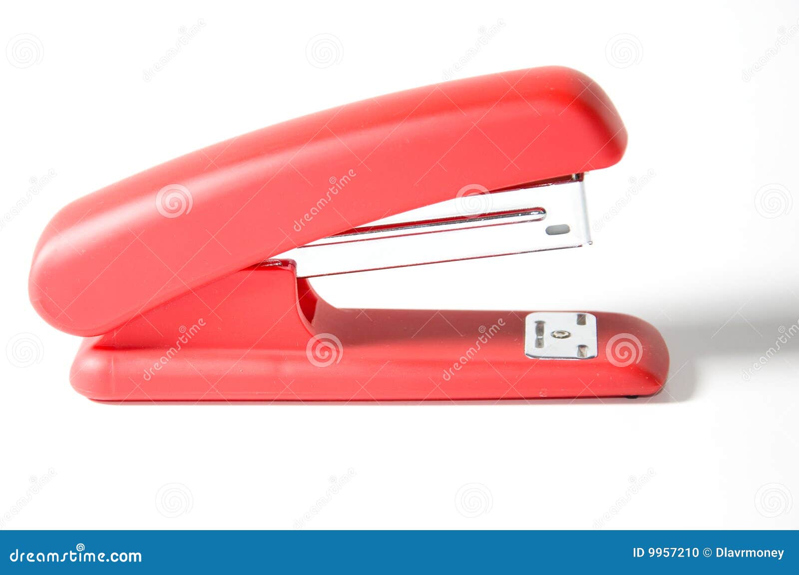 Red stapler stock photo. Image of document, puncher, stapler - 9957210