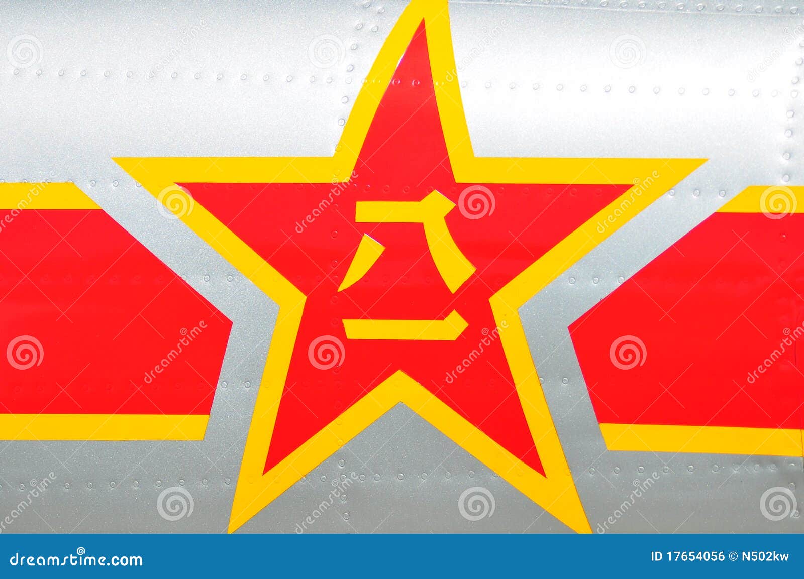 Red Star stock photo. Image of aircraft, tail, vintage - 17654056