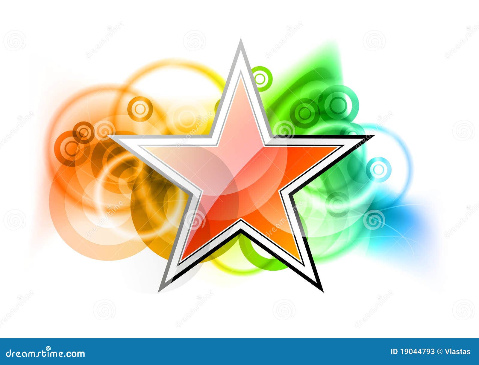 Red star stock vector. Illustration of graphic, badge - 19044793