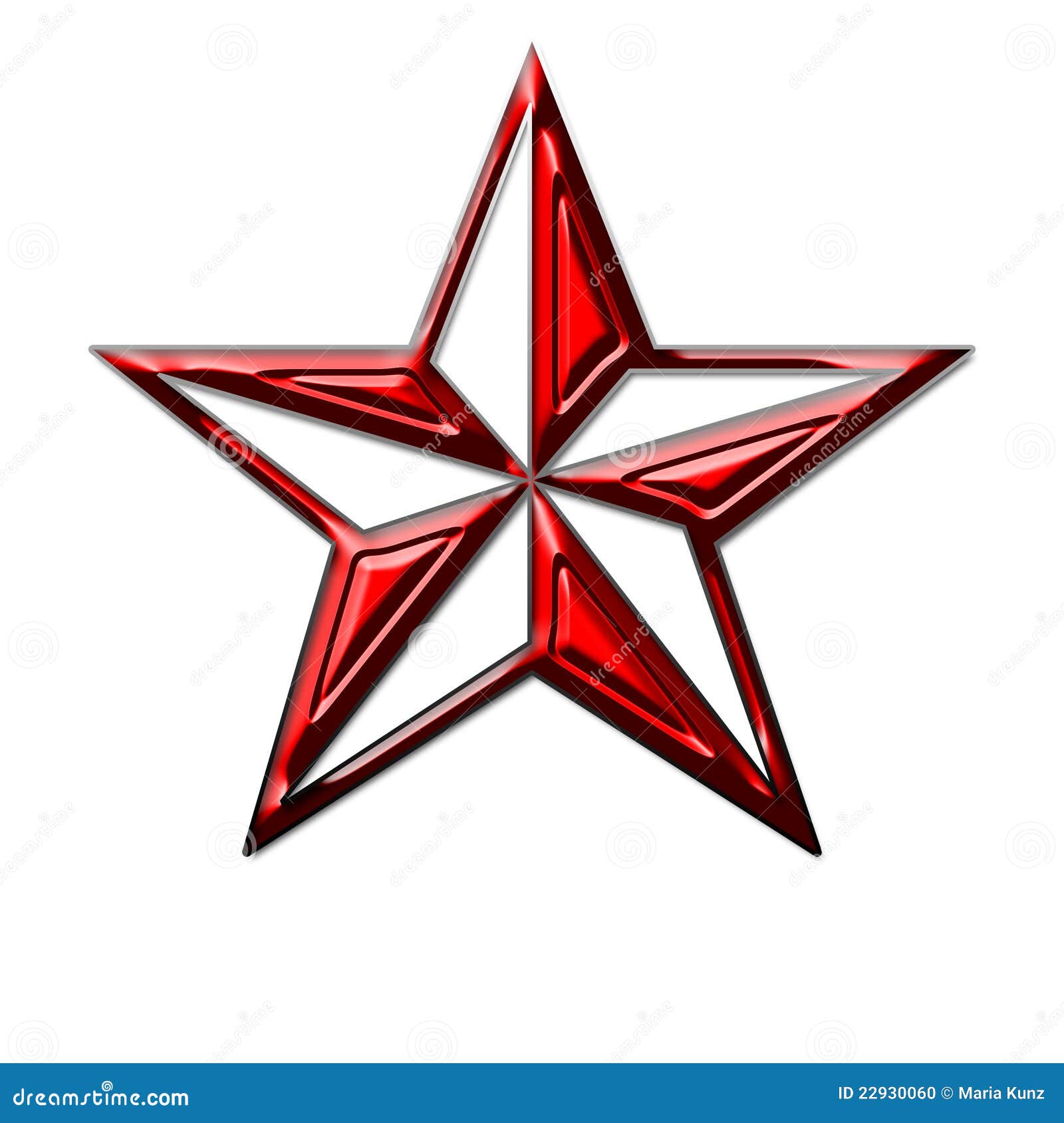 Red star stock illustration. Illustration of sign, military - 22930060