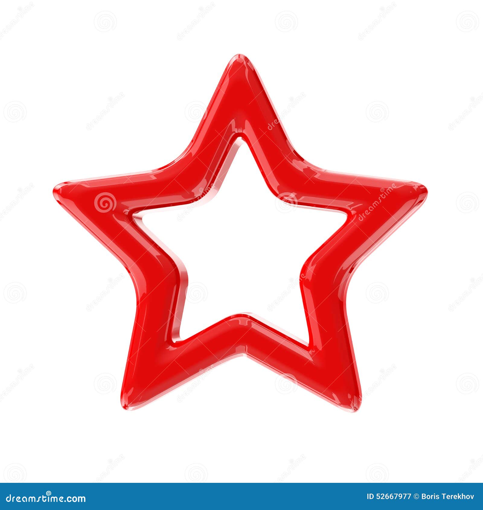 Red star stock illustration. Illustration of celebration - 52667977