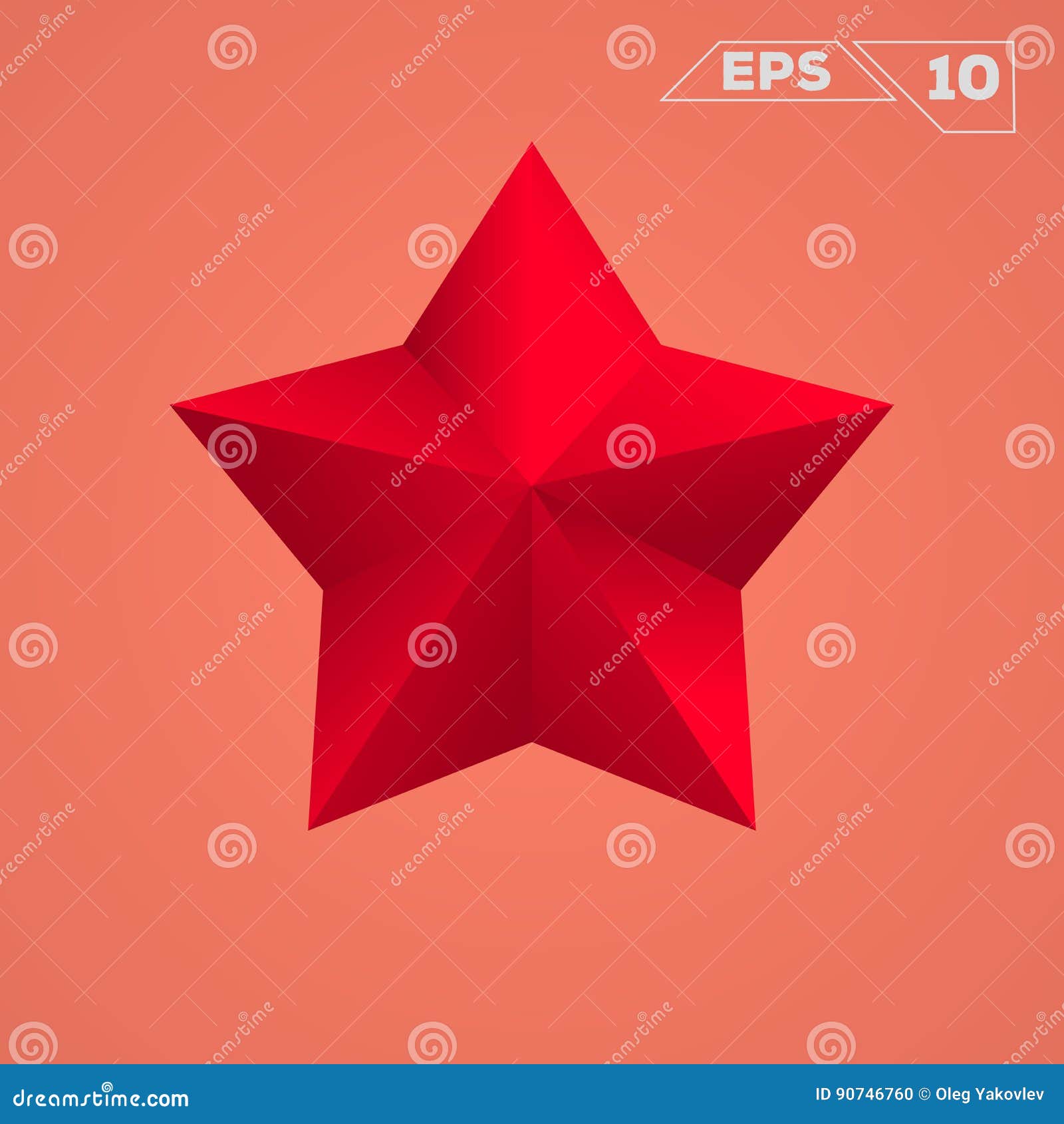 Red star icon stock vector. Illustration of design, modern - 90746760