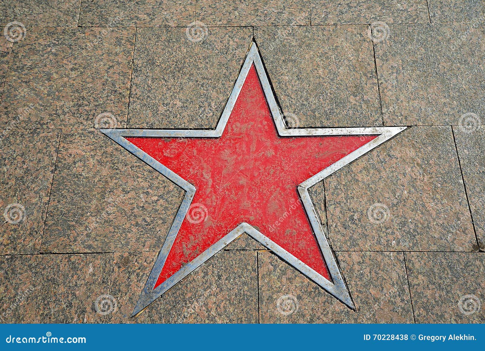 Red star. stock photo. Image of memory, respect, monument - 70228438