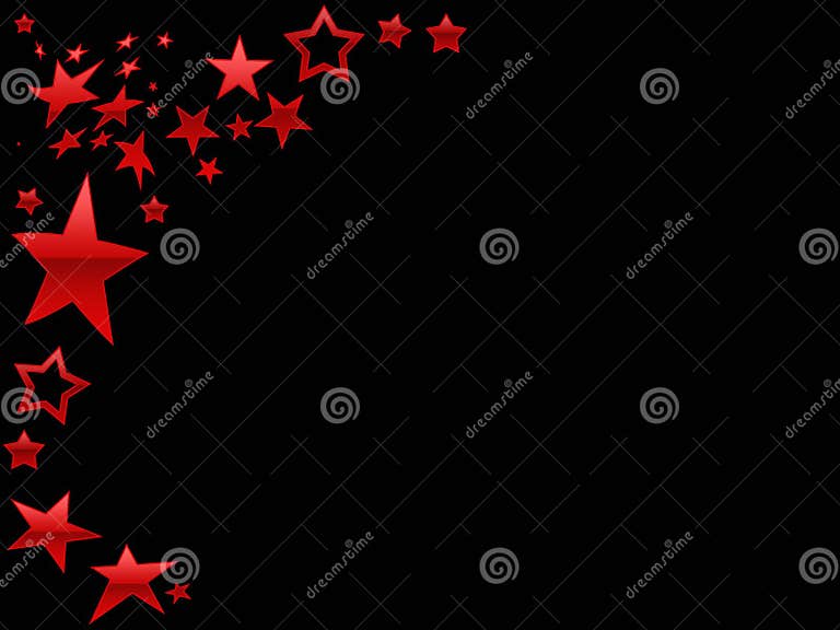 Red Star page background stock illustration. Illustration of invitation ...