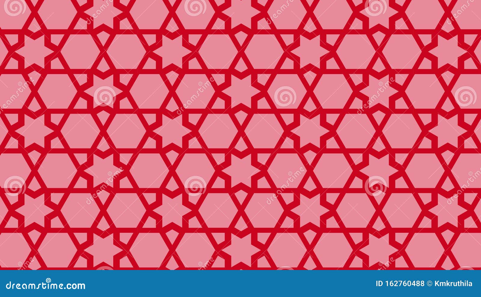 Red Star Pattern stock vector. Illustration of swatches - 162760488