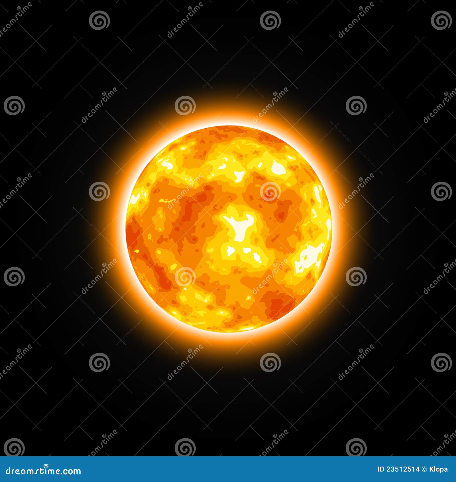 Red Star Shiny Sun stock vector. Illustration of glowing - 23512514