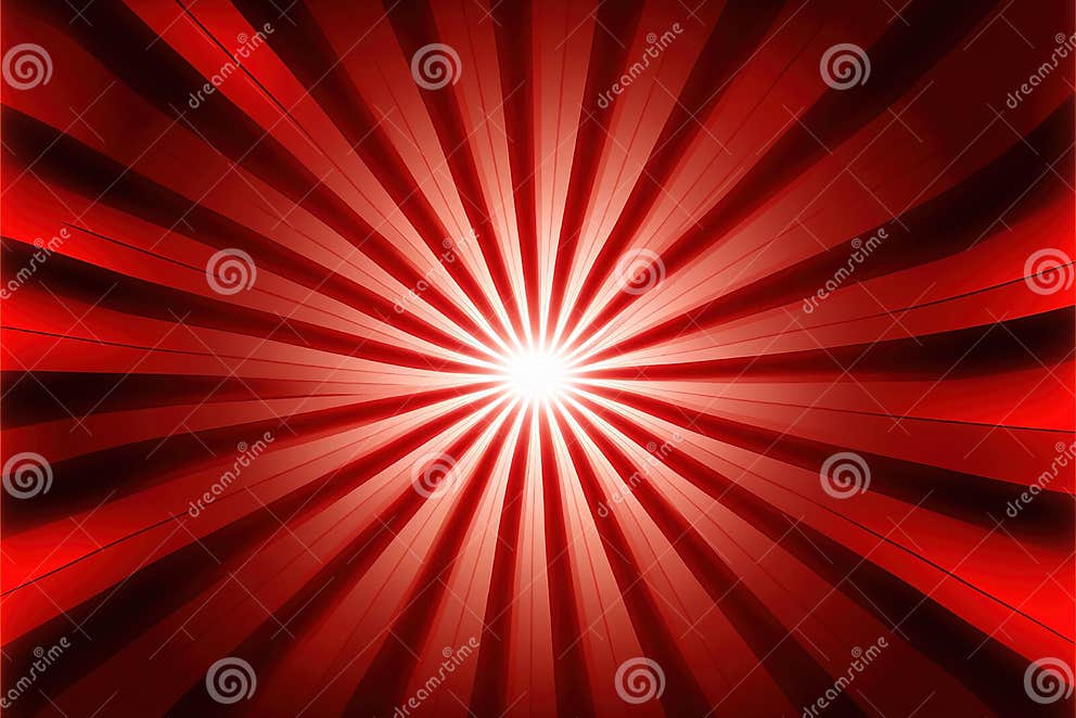 Red Starburst Background stock illustration. Illustration of backdrop ...