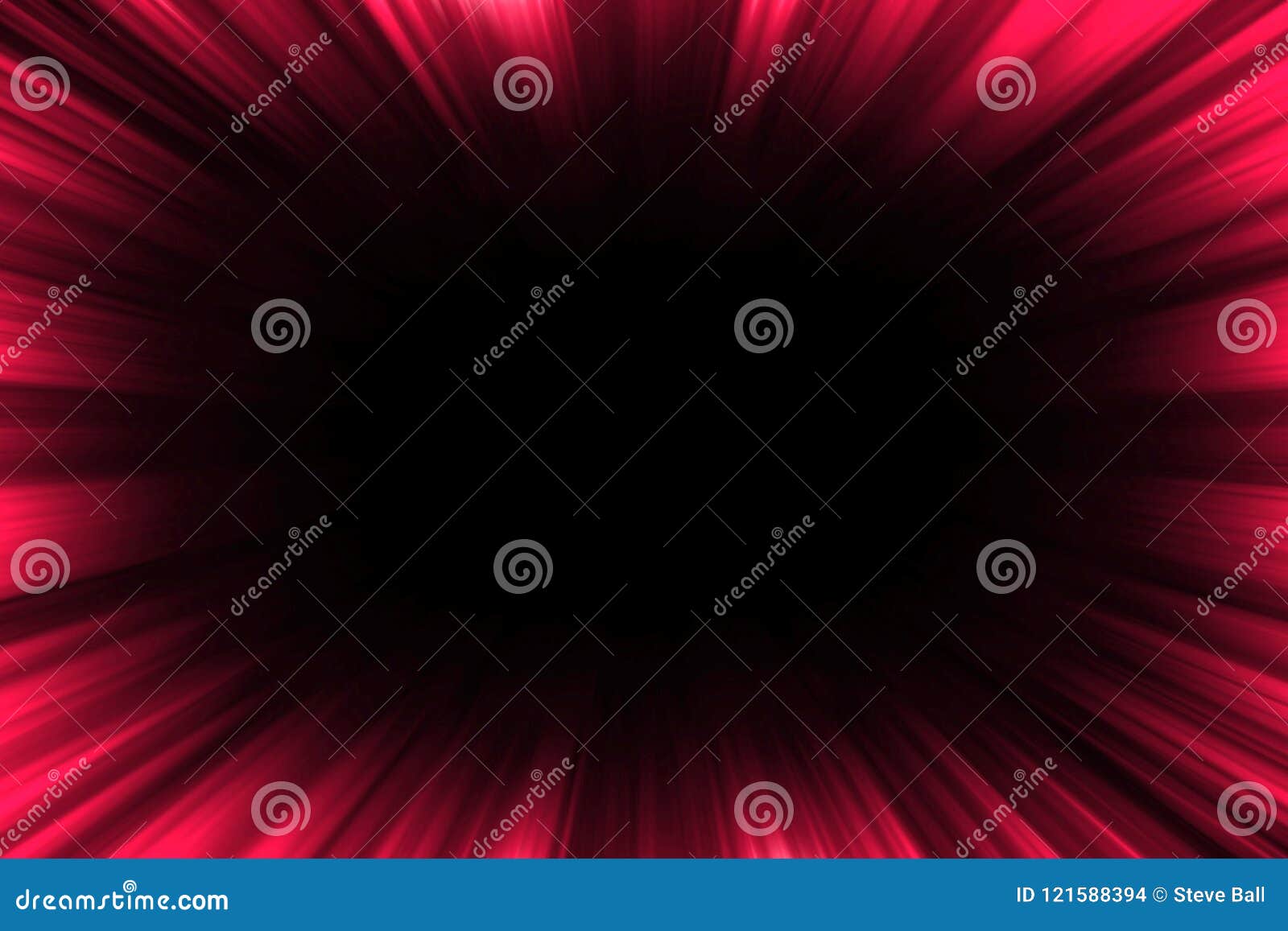 Red Starburst Explosion Border Frame Stock Illustration - Illustration ...