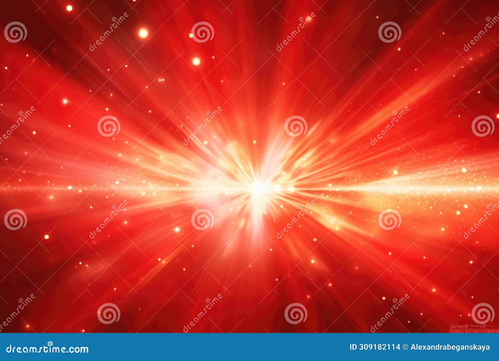 Red Starburst Light Effect Stock Photography | CartoonDealer.com #309182114
