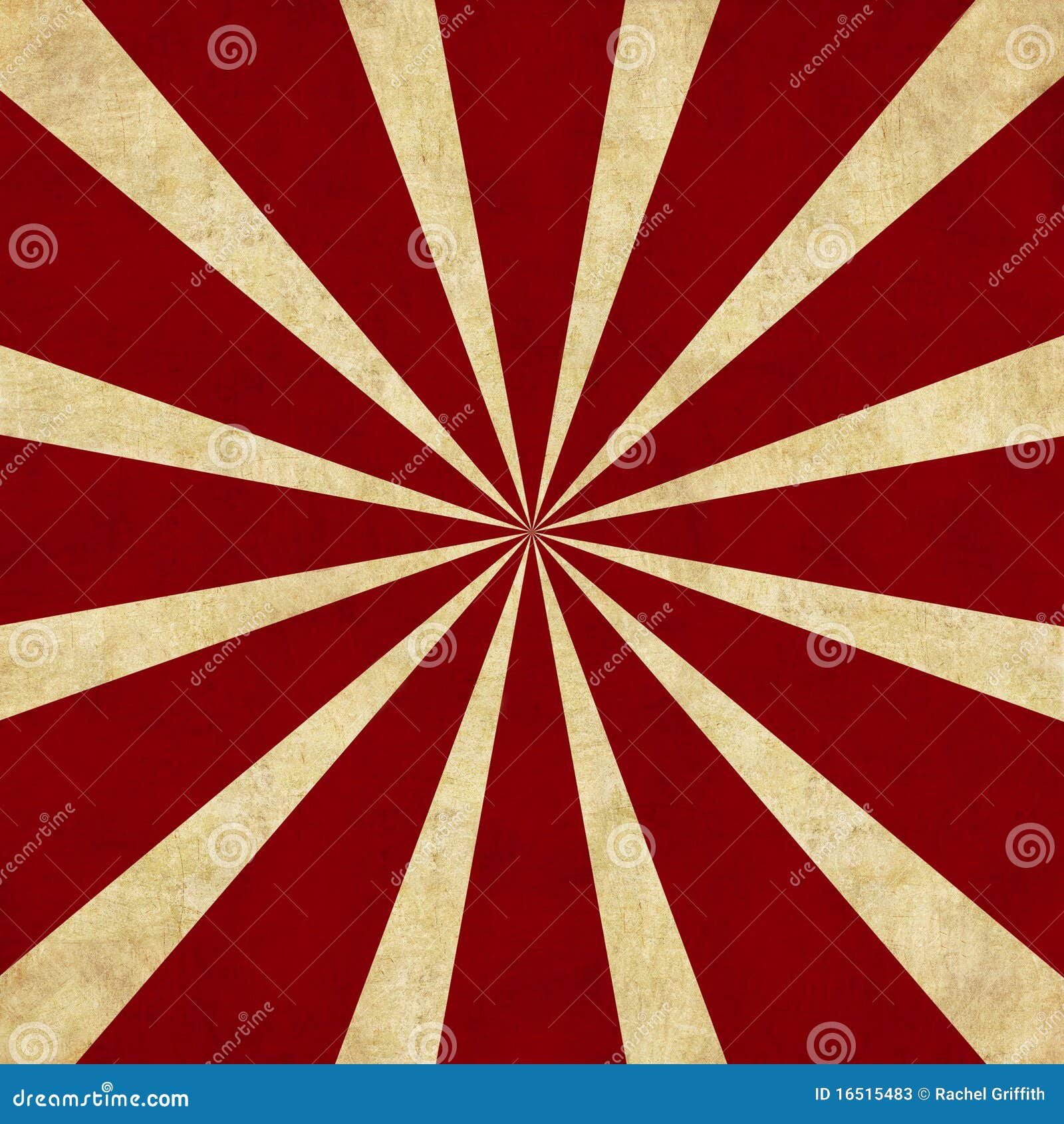 Starburst Background Red