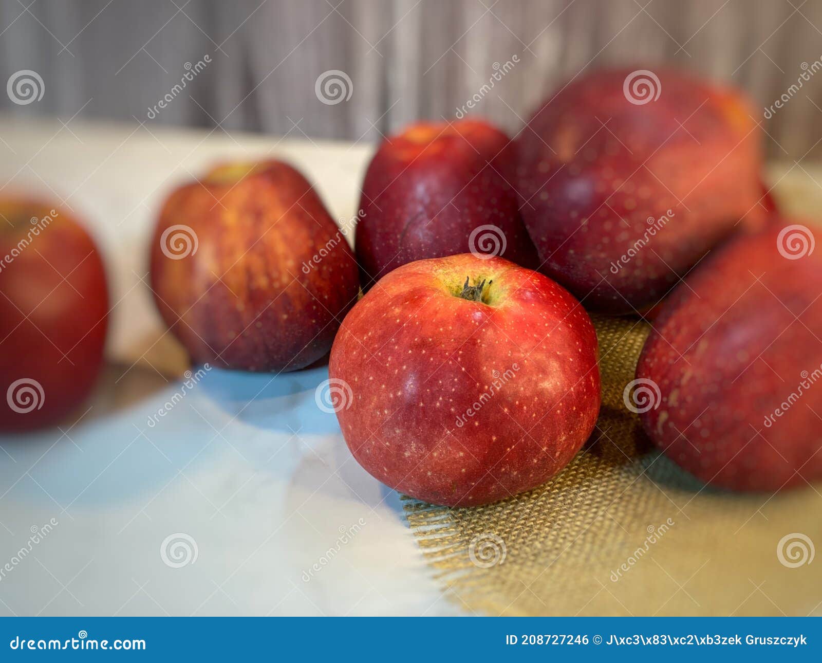 Red starking apples stock photo. Image of flower, dark - 208727246
