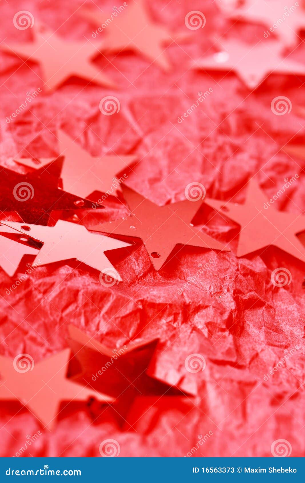 Red stars confetti stock image. Image of star, christmas - 16563373