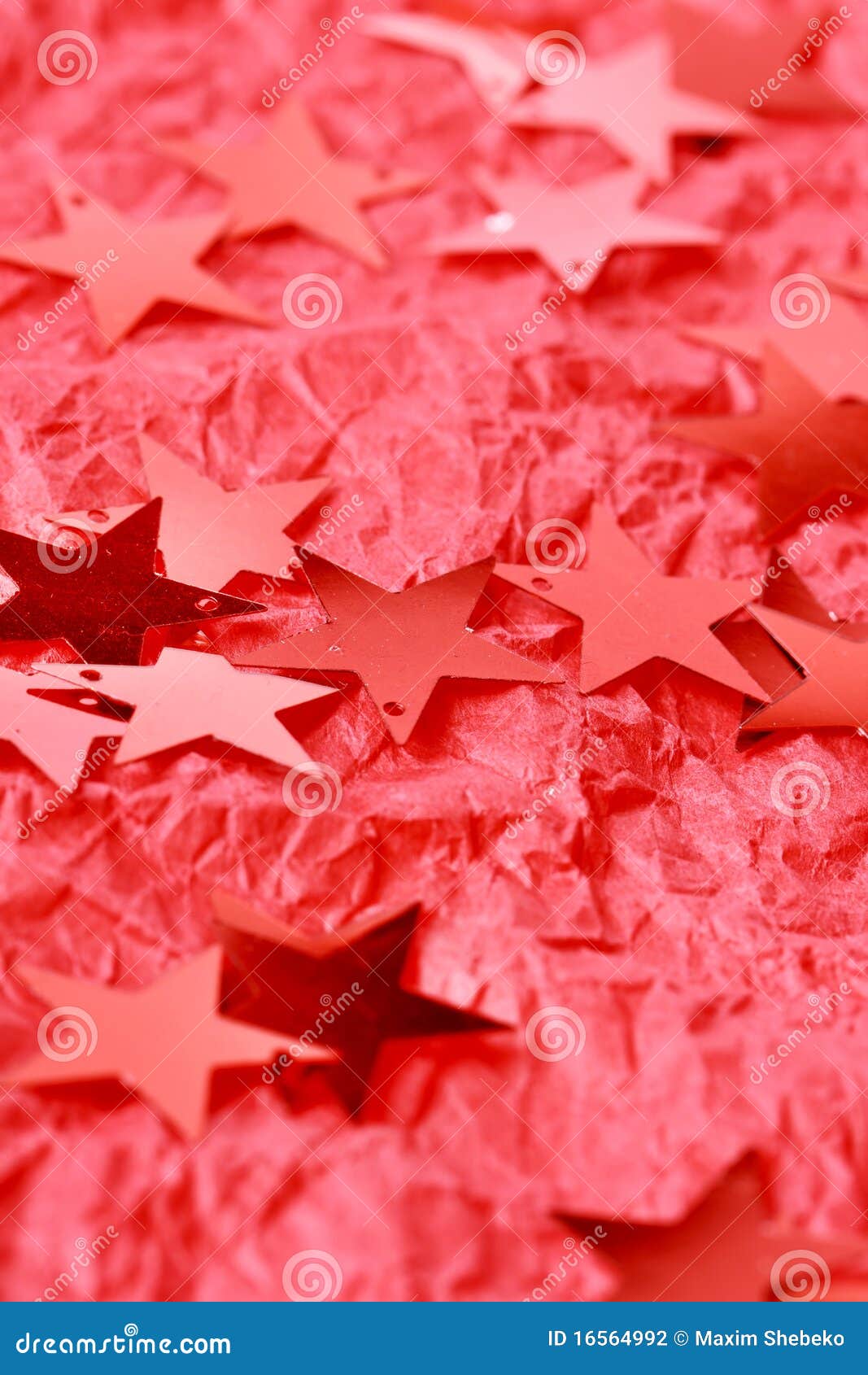 Red stars confetti stock photo. Image of romantic, paper - 16564992