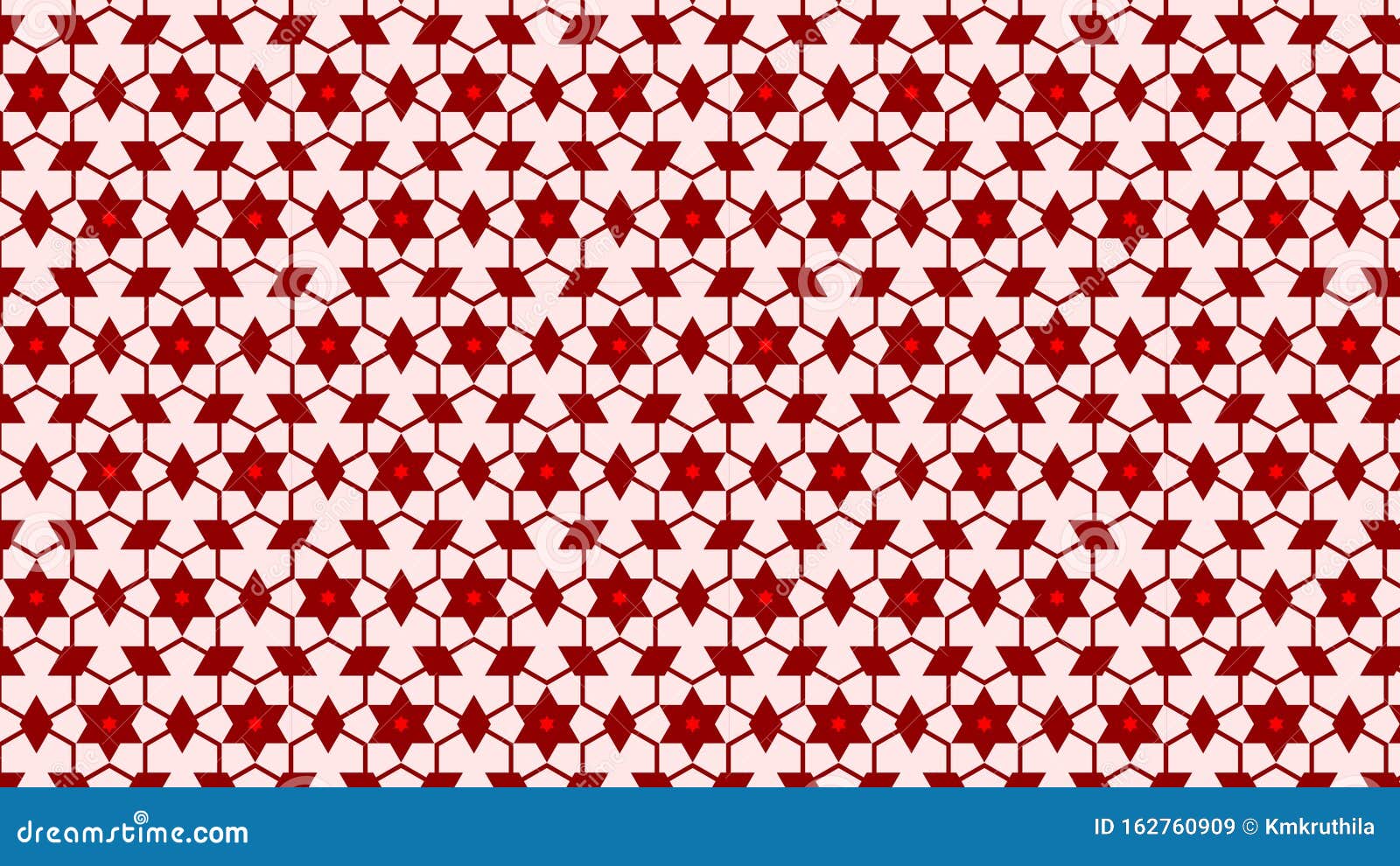 Red Stars Pattern Background Vector Art Stock Vector - Illustration of ...