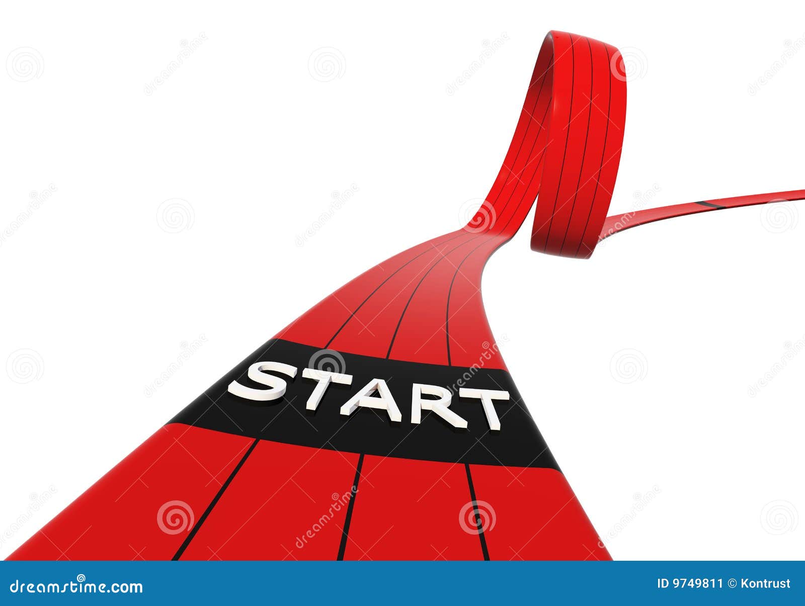 Starting Line Stock Photography | CartoonDealer.com #6078968