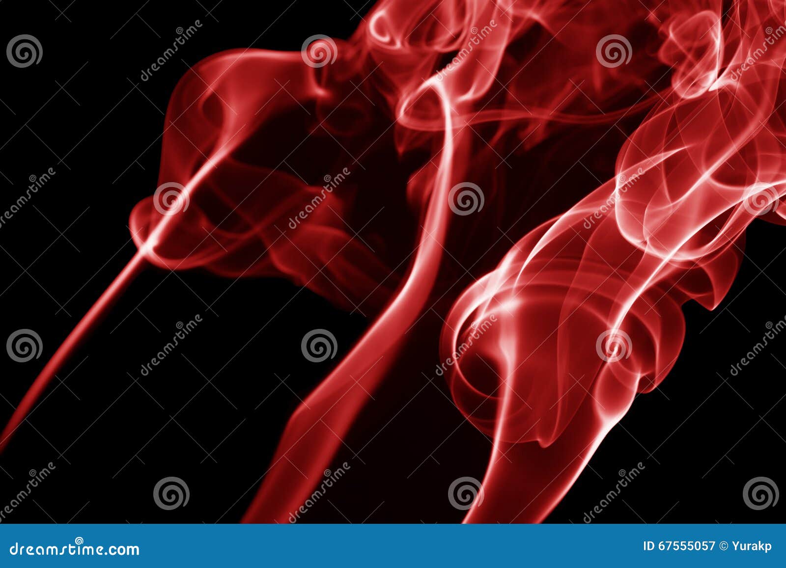 Red Steam on the Black Background Stock Image - Image of mist, smell ...