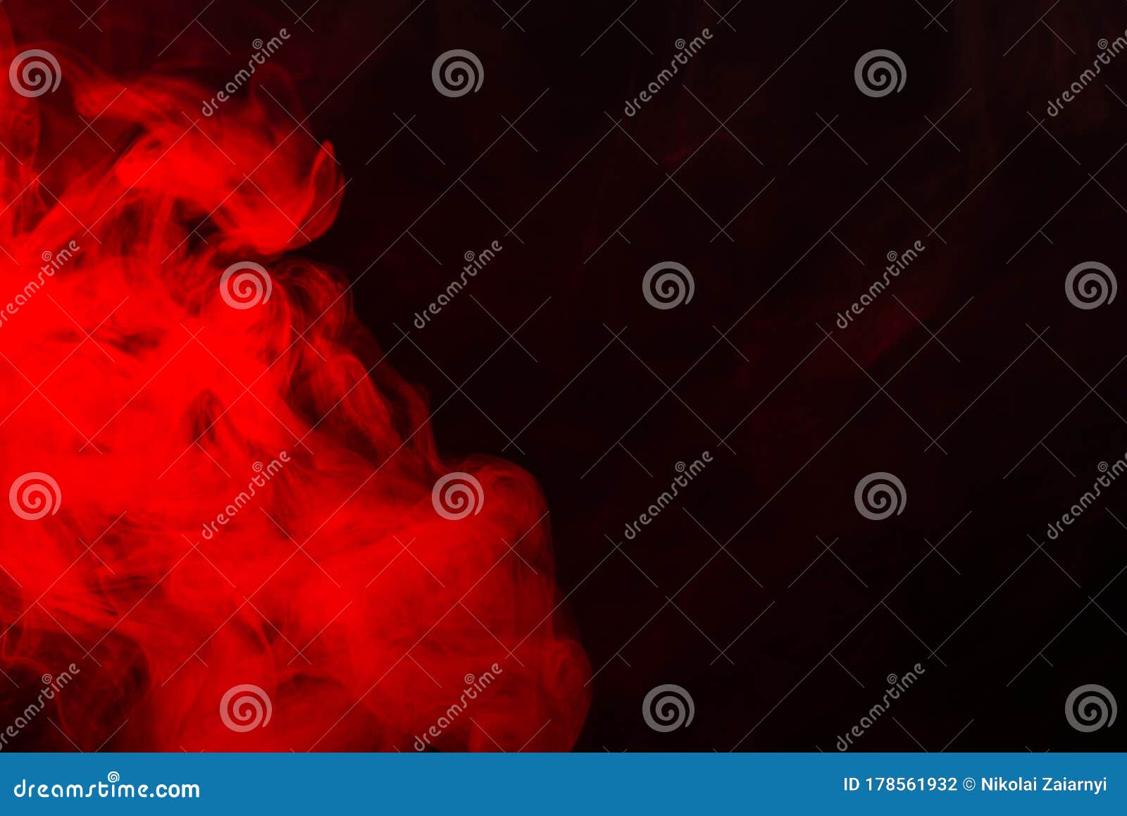 Red Steam on a Black Background Stock Photo - Image of swirl, spooky ...