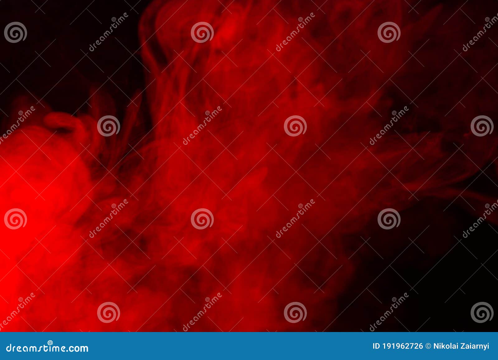 Red Steam on a Black Background Stock Photo - Image of mist ...