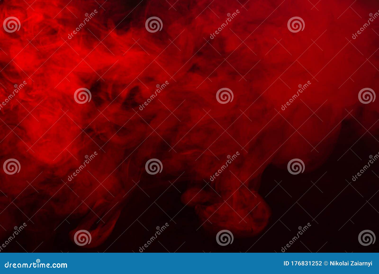 Red Steam on a Black Background Stock Photo - Image of isolated ...