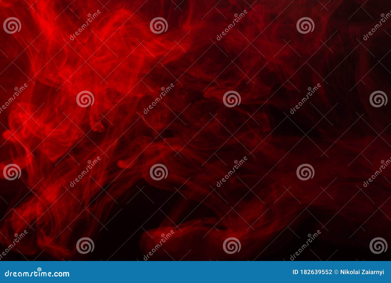 Red Steam on a Black Background Stock Photo - Image of cloud, magic ...