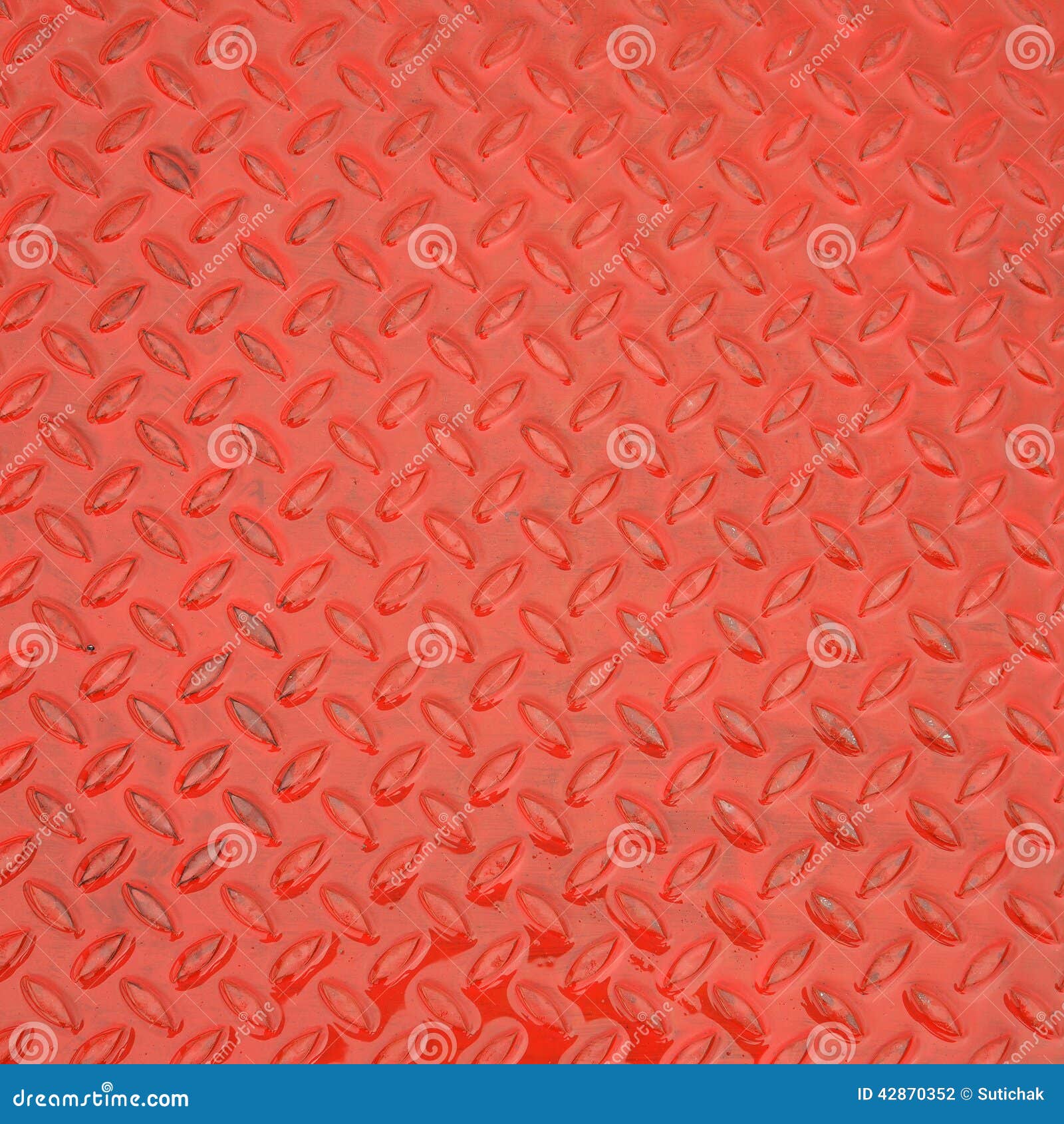 Red Steel Metal Plate Texture Stock Photo - Image of backdrop, iron ...