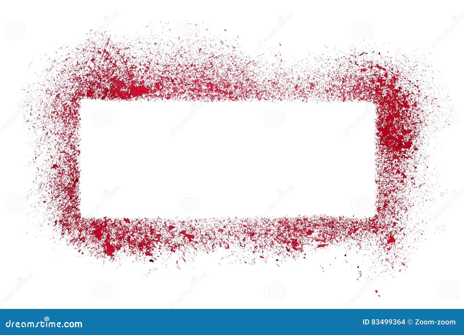 Red stencil frame stock illustration. Illustration of grubby - 83499364