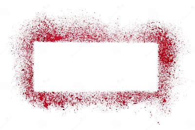 Red stencil frame stock illustration. Illustration of grubby - 83499364