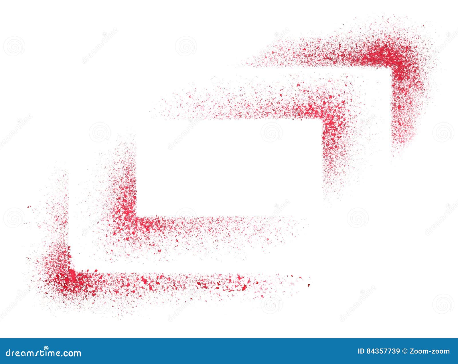 Red stencils corners stock illustration. Illustration of nook - 84357739