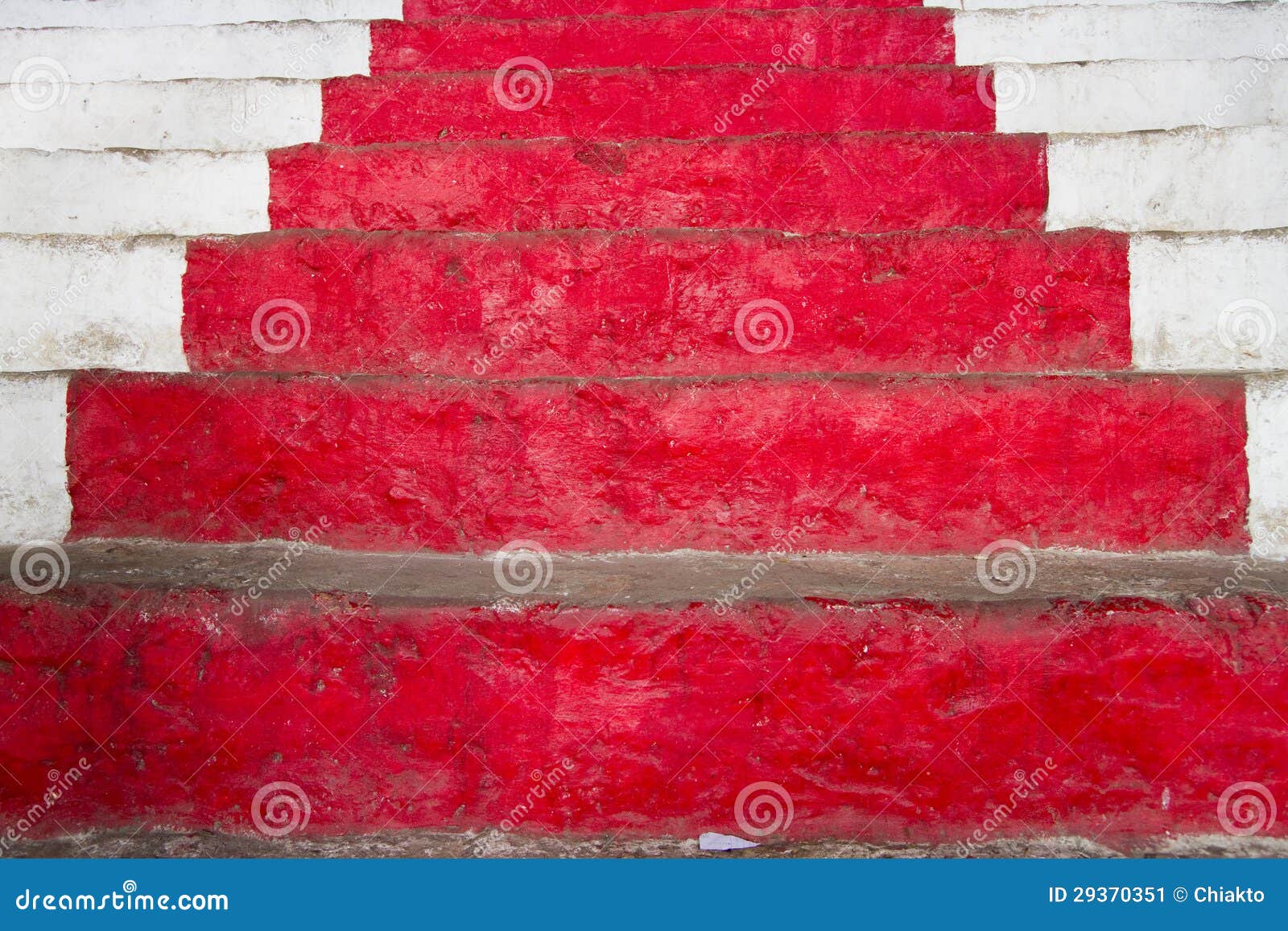 Red steps stock image. Image of prospective, myanmar - 29370351