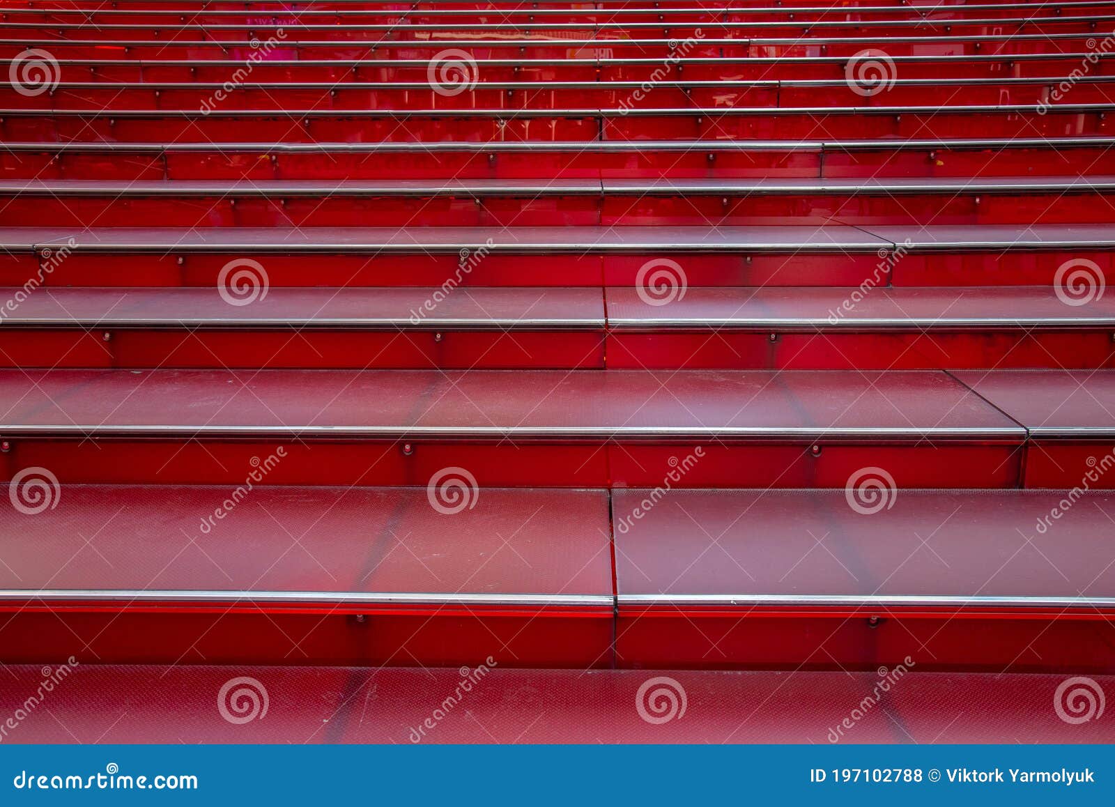 Red steps going up stock photo. Image of winner, covered - 197102788