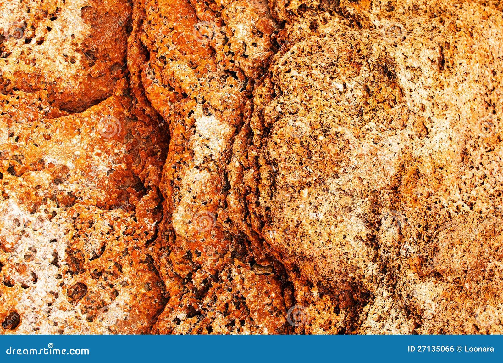 Red stone stock photo. Image of closeup, grunge, porous - 27135066