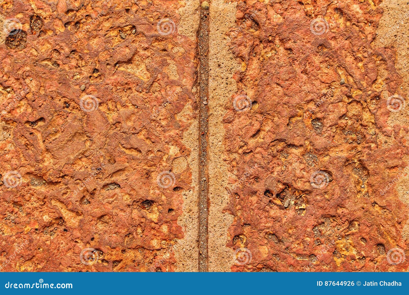 Red Stone Brick stock photo. Image of handmade, bricks - 87644926