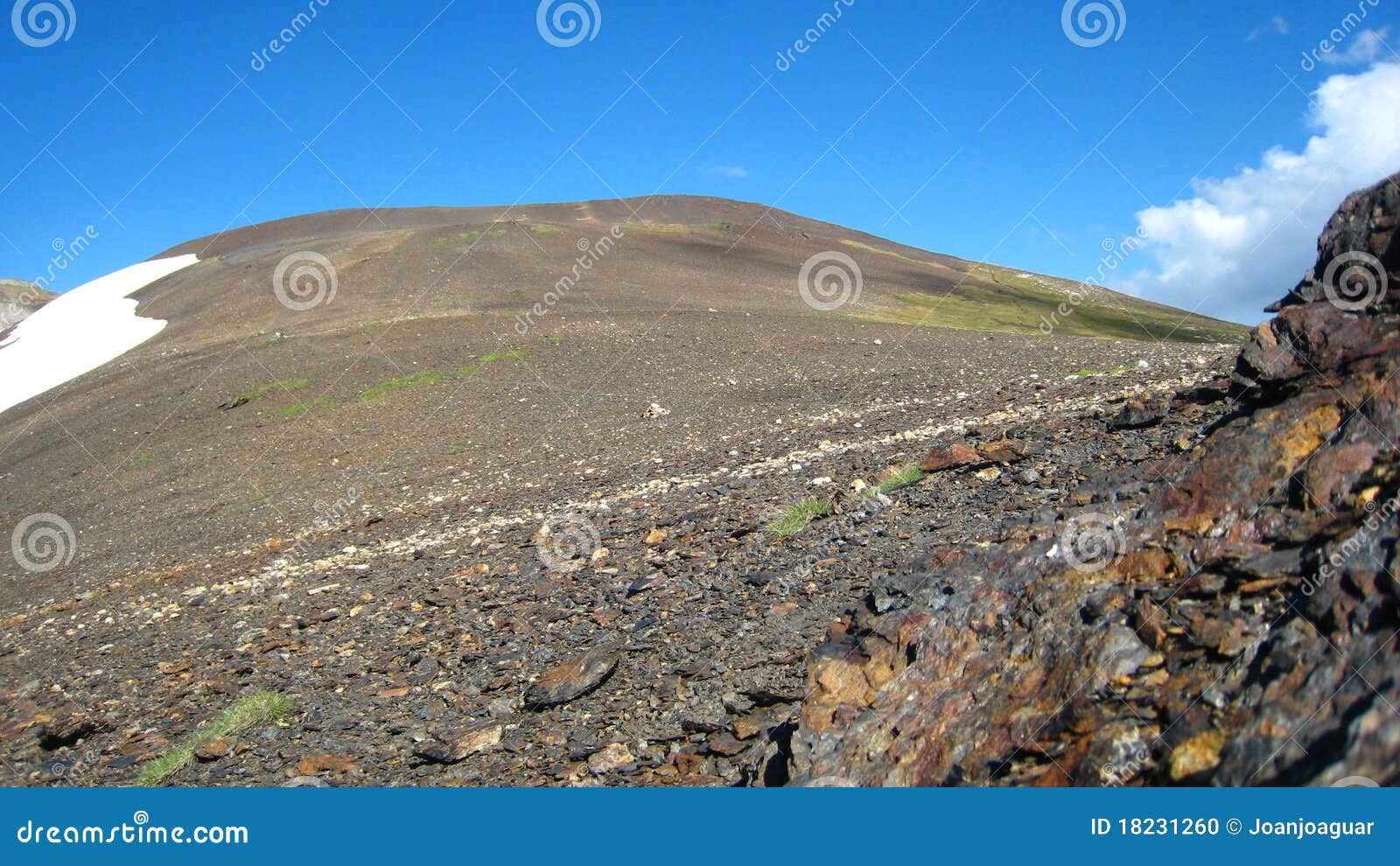 Red Stone Desert on the Top Stock Photo - Image of nature, iron: 18231260