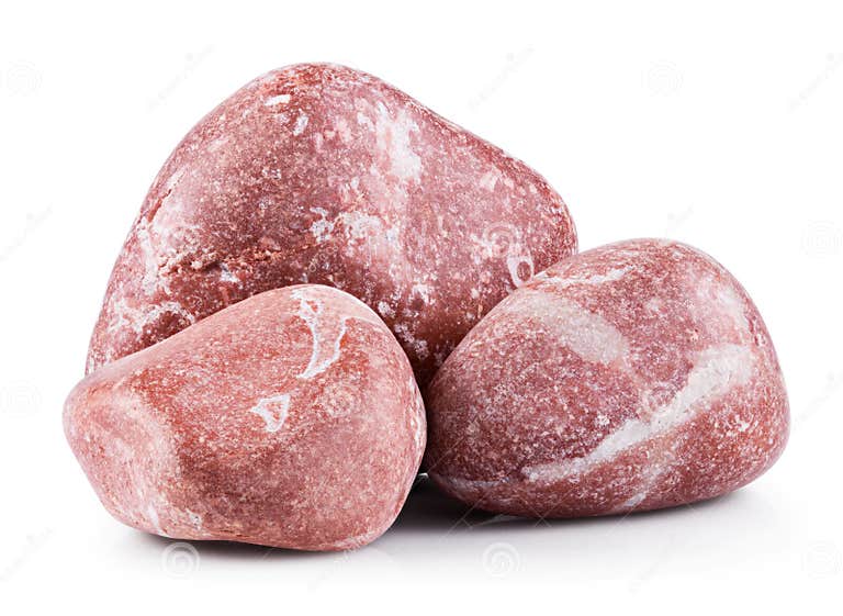 Red stone isolated stock image. Image of cobblestone - 62948935