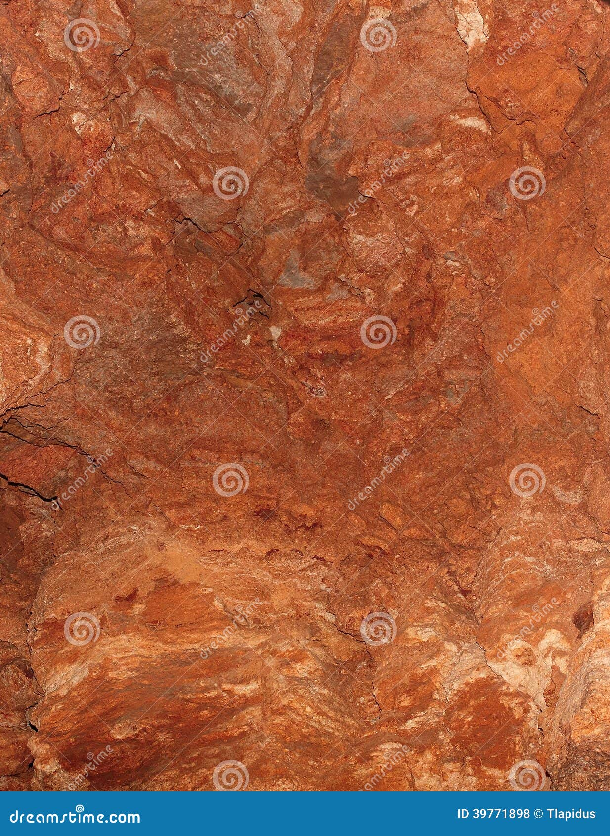 Red stone in quarry stock photo. Image of rough, quarry - 39771898