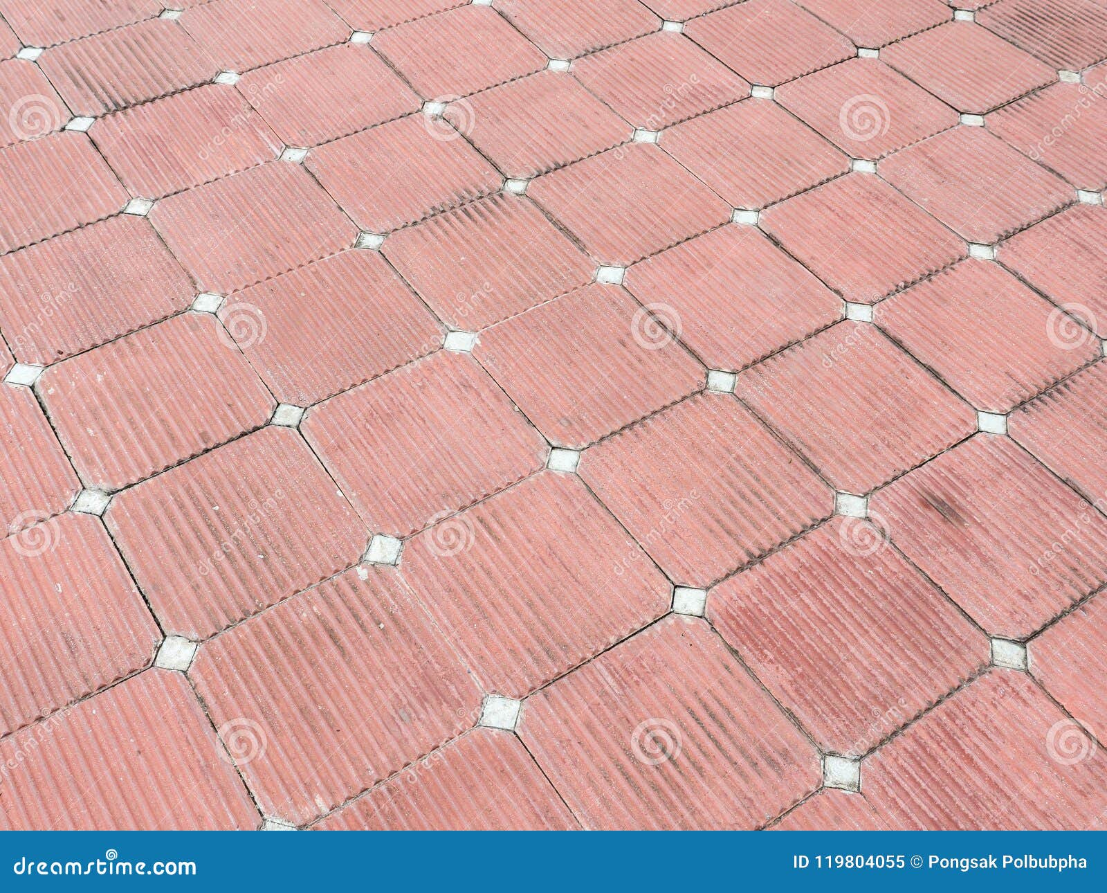 Red stone tile pattern. stock image. Image of brick - 119804055
