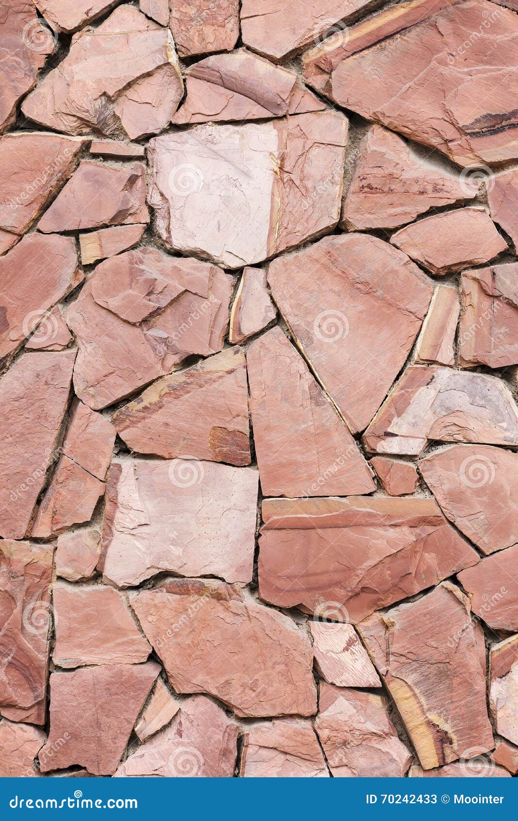 Red stone wall. stock image. Image of closeup, abstract - 70242433