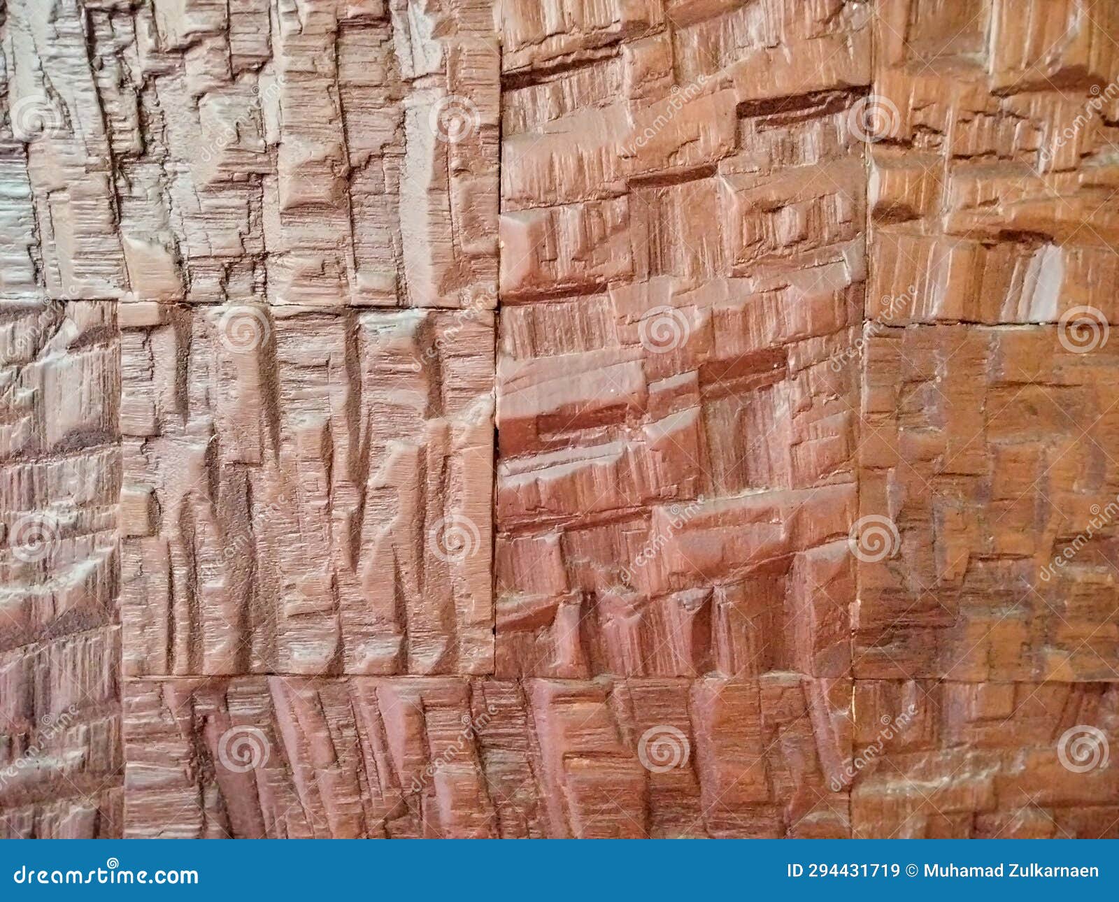 Red Stone Wall Texture Background Stock Image - Image of material ...