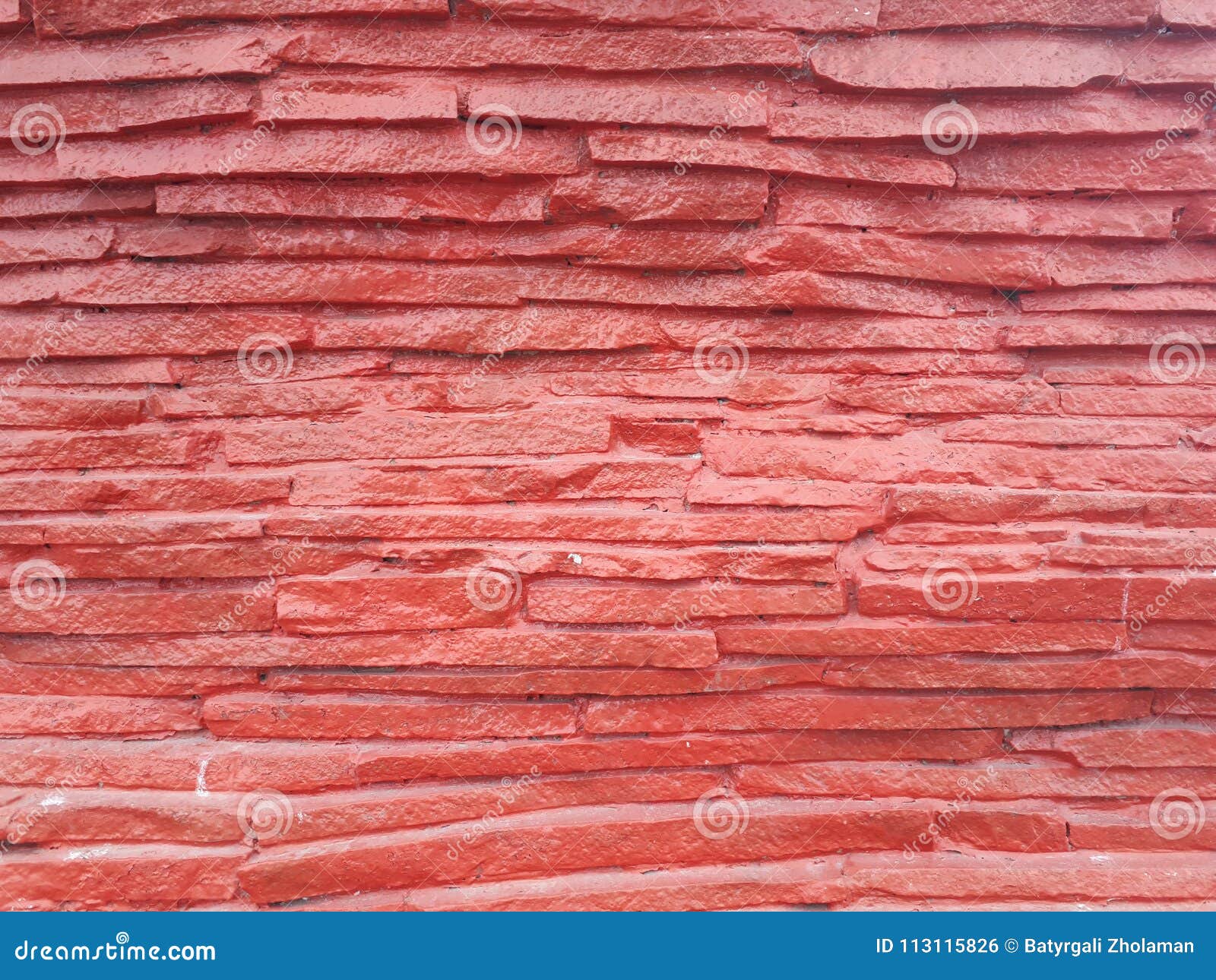 Red stone wall stock photo. Image of textured, tiles - 113115826